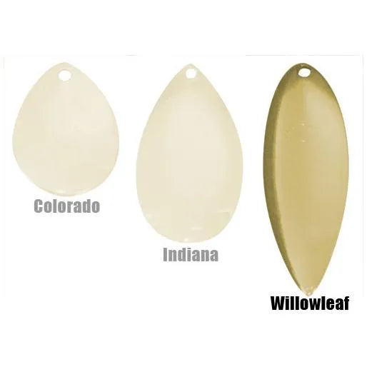 Hildebrandt Genuine Premium Blades: Willow Style (Gold) – Outdoor America