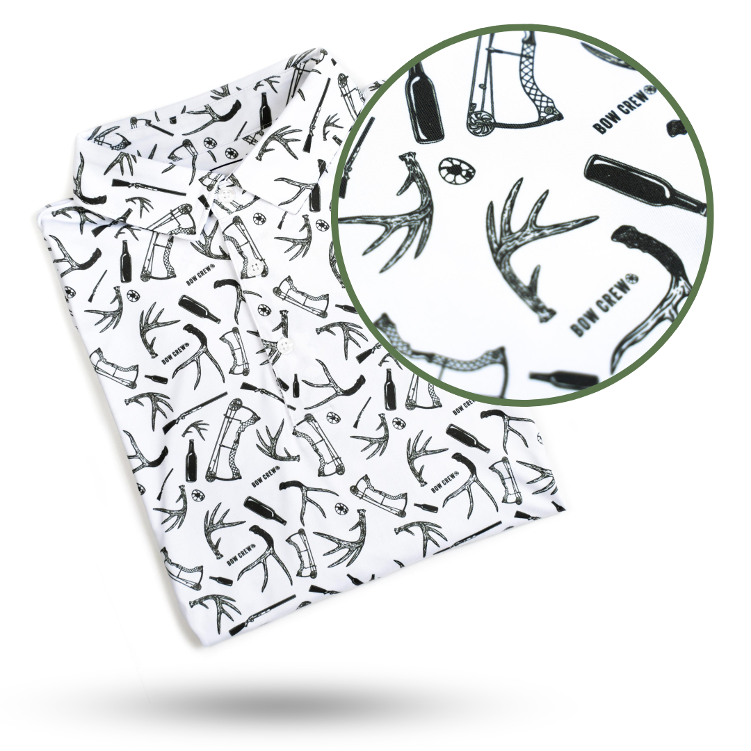 "Bucks & Bogeys" Golf Polo – Outdoor America