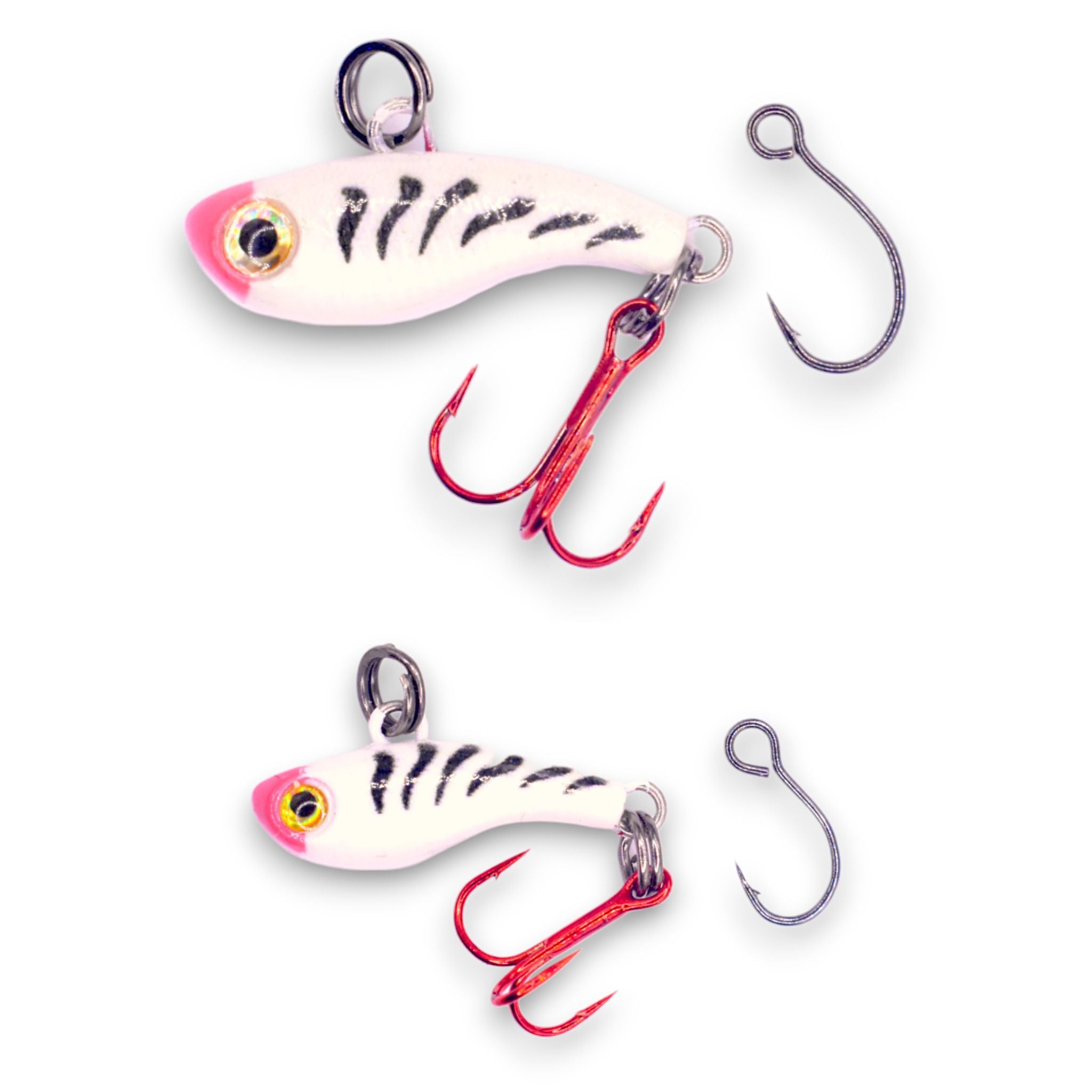 TUNGSTEN T-RIP WHITE TIGER GLOW MINI VIBE BAIT – Outdoor America