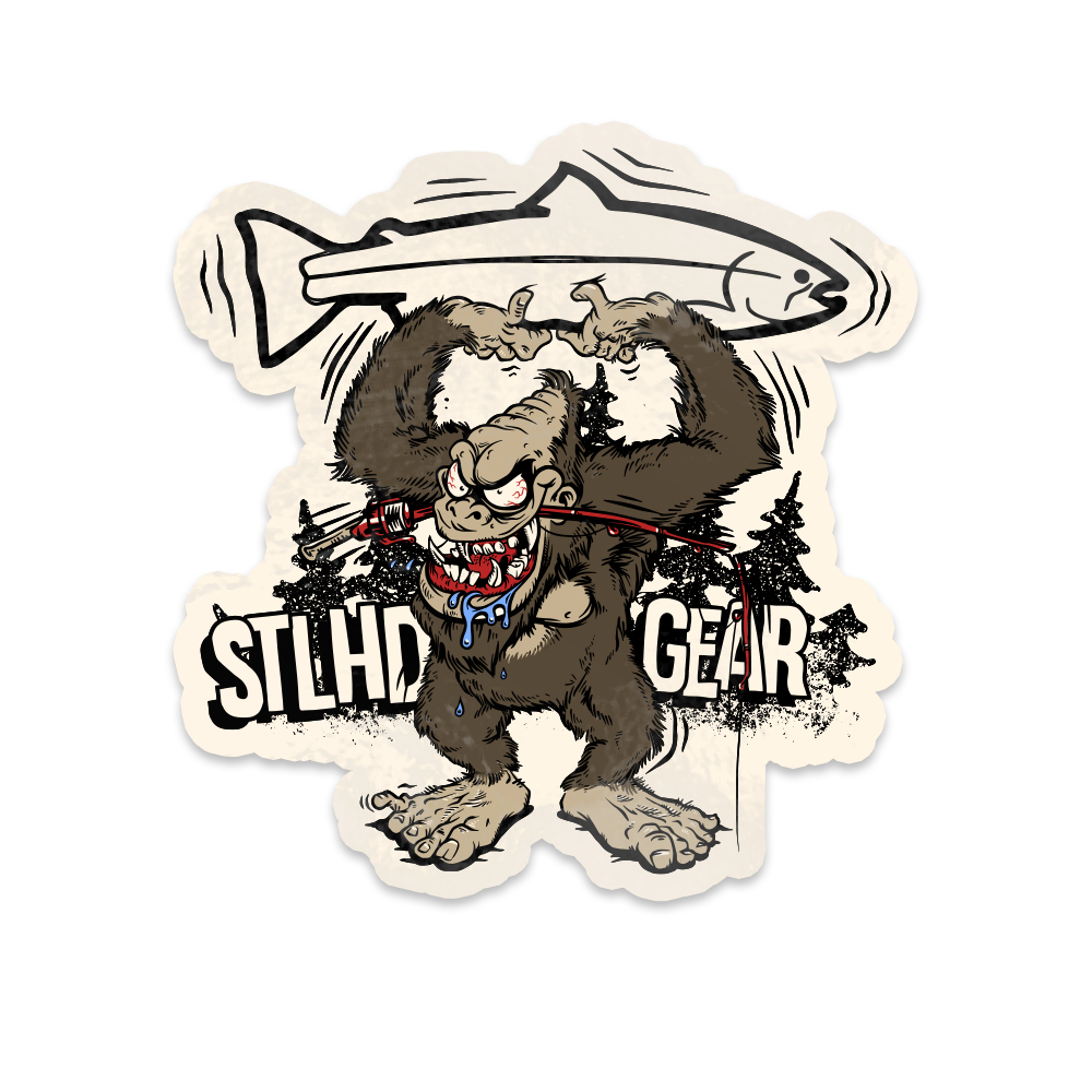 STLHD Wild Squatch Sticker – Outdoor America