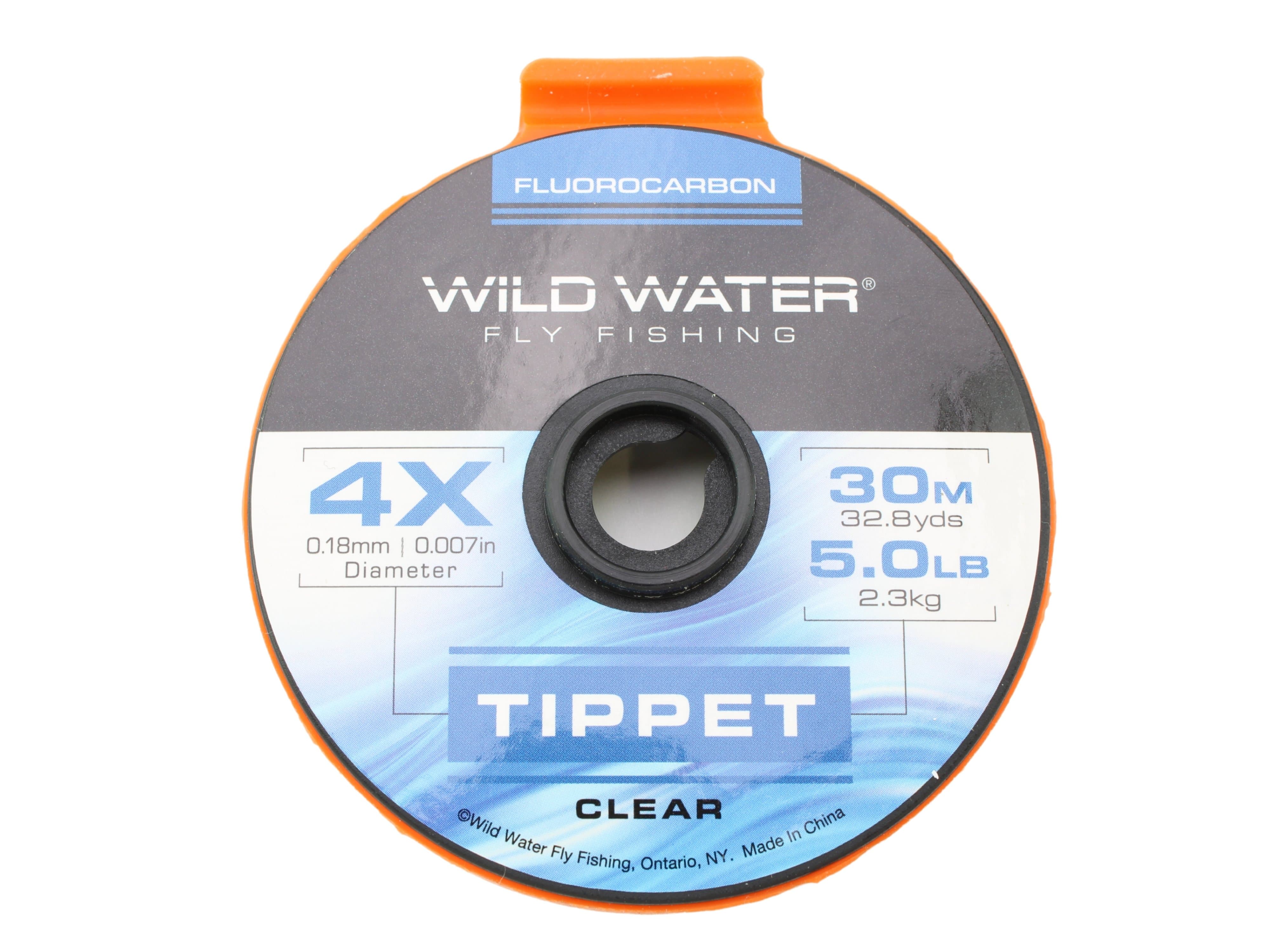 4X Fluorocarbon Tippet Spool, 30m | Wild Water Fly Fishing – Outdoor ...