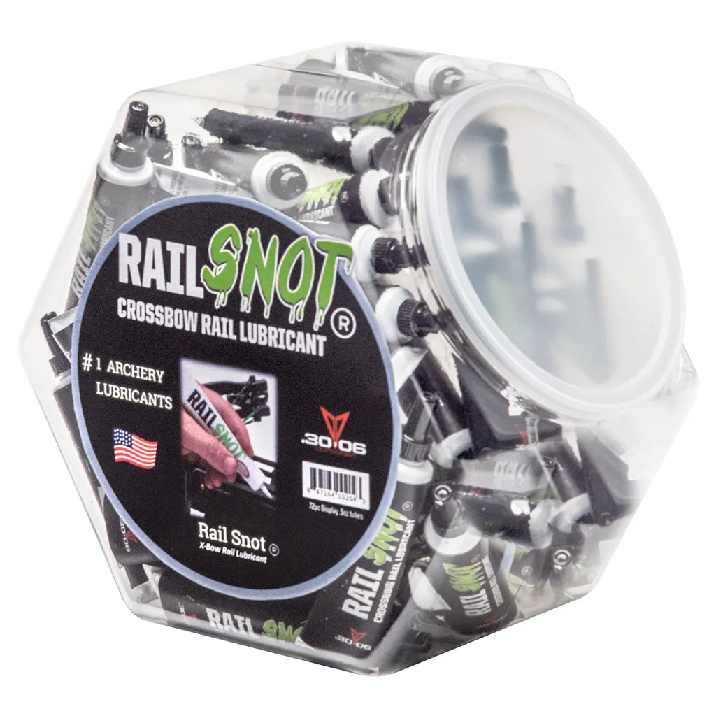 30-06 Rail Snot Crossbow Rail Lube (Counter Display 72 ct.) – Outdoor ...