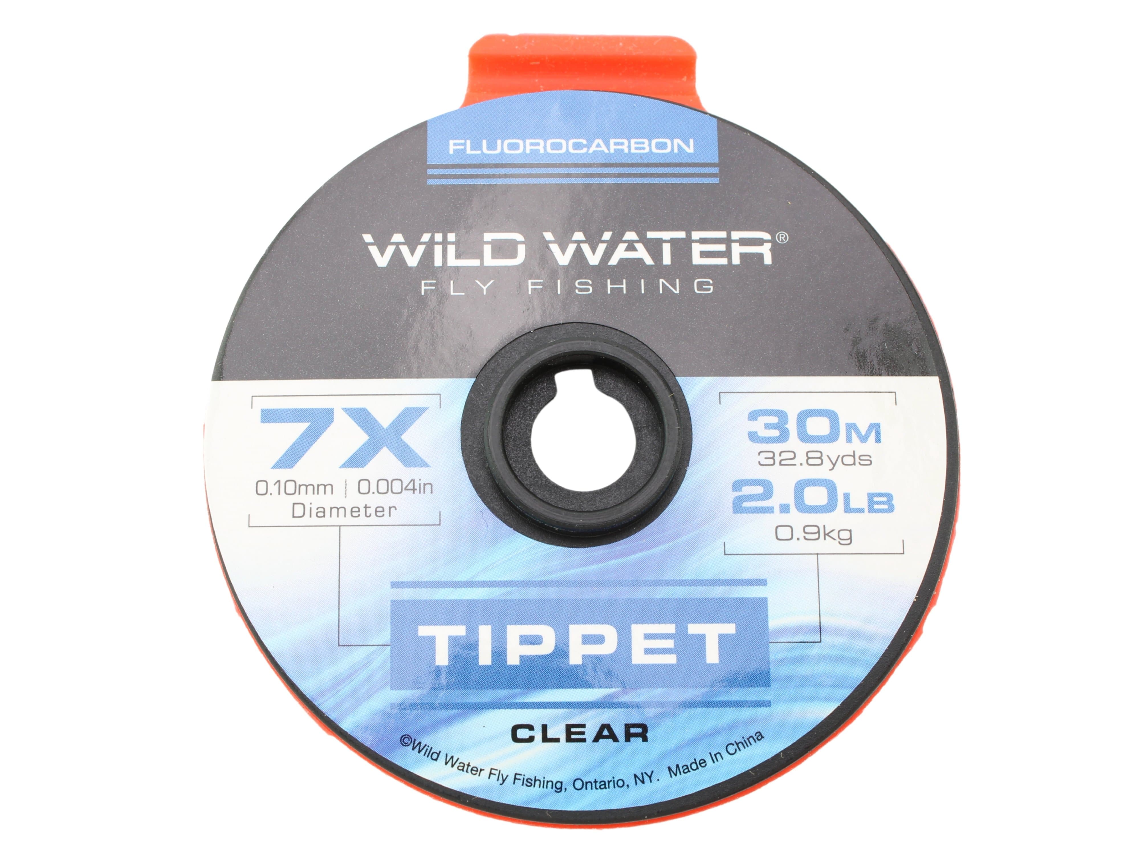 7X Fluorocarbon Tippet Spool, 30m | Wild Water Fly Fishing – Outdoor ...