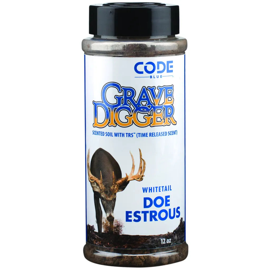Code Blue Grave Digger Doe Estrus Urine – Outdoor America