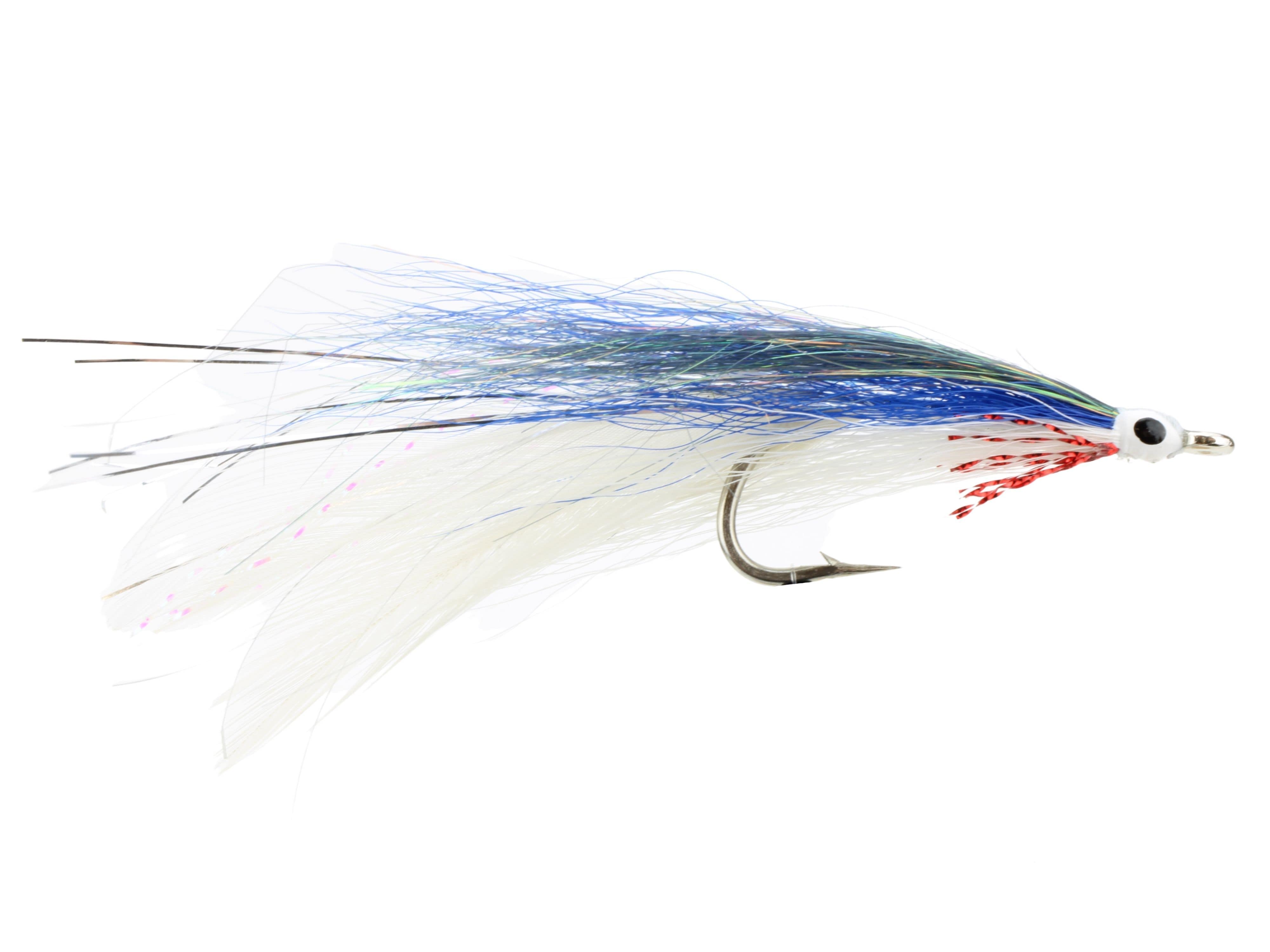 Deceiver, size 2/0 | qty. 3 | Red | White | Blue | Wild Water Fly Fish ...