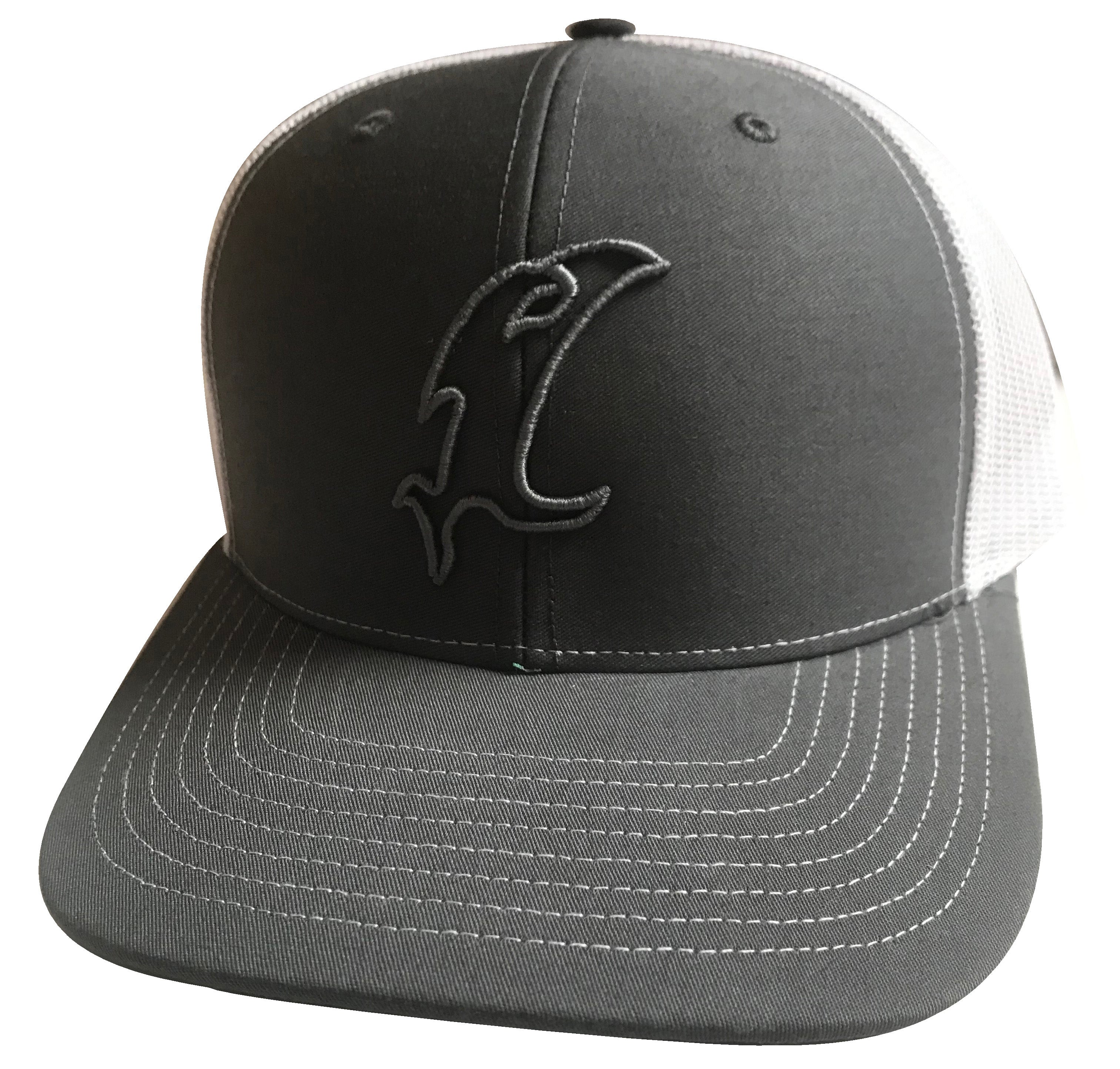 "Vic" Outline Gray Adjustable Hat – Outdoor America
