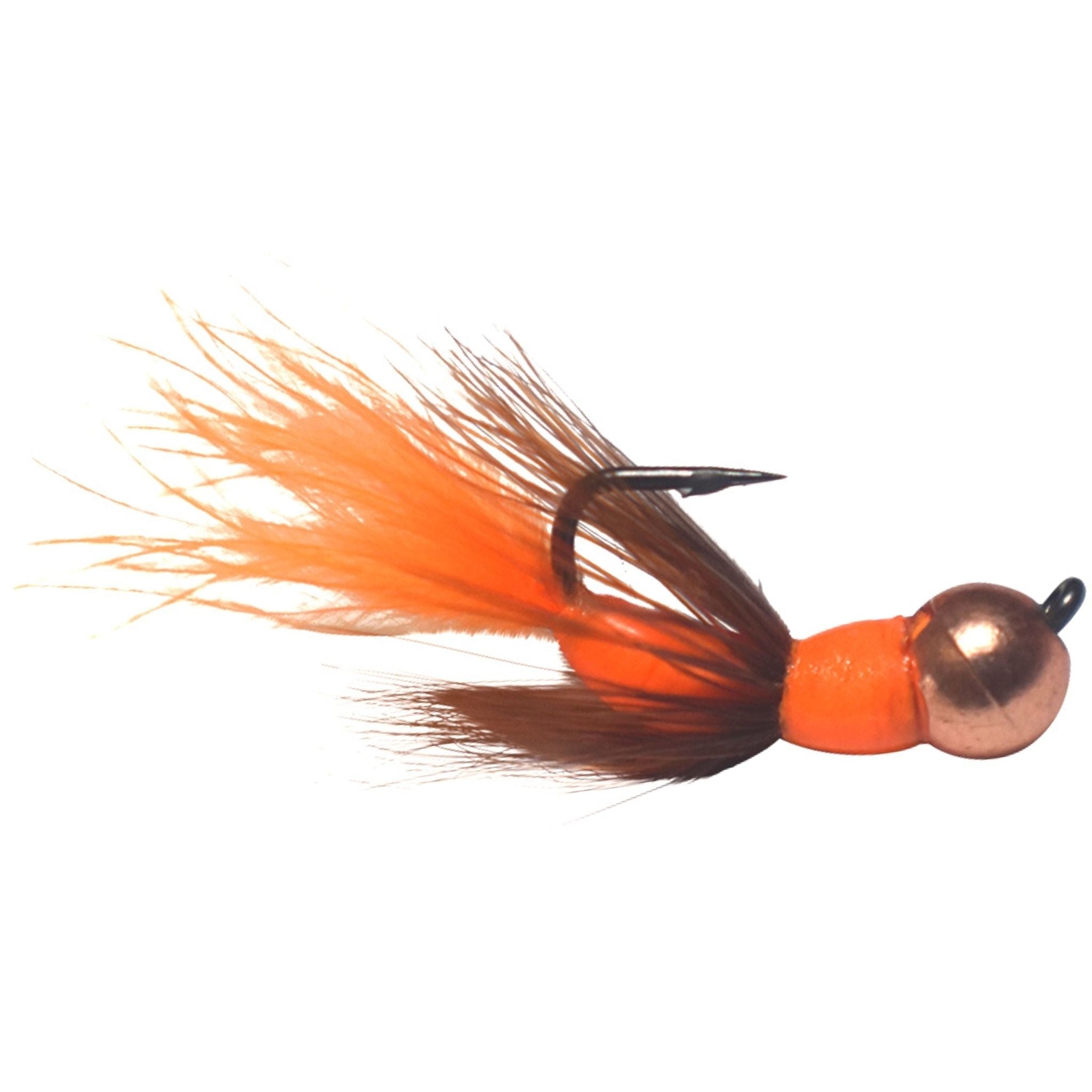 ORANGE/BROWN/COPPER TUNGSTEN AKUA JIG FLARE – Outdoor America