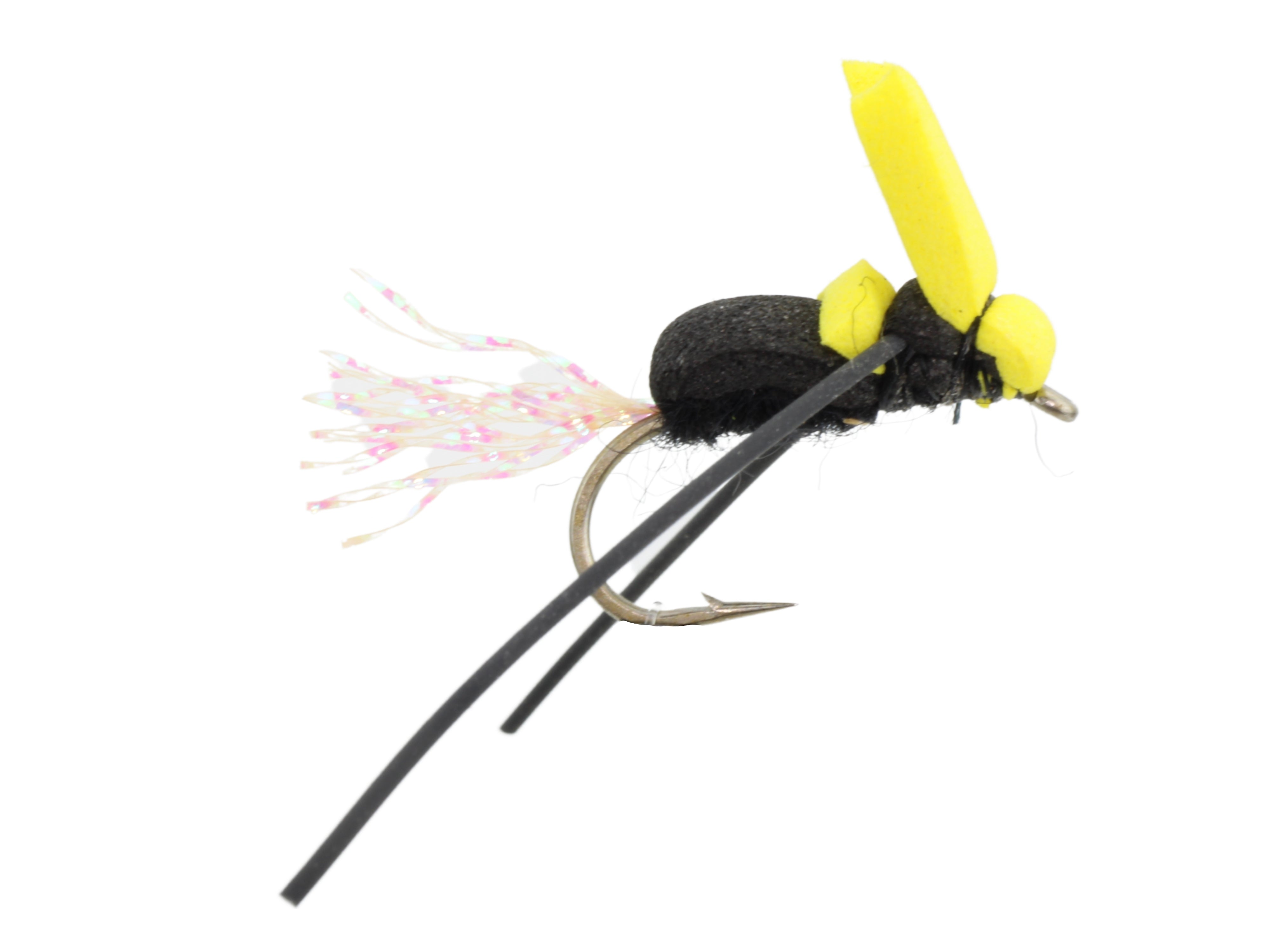 Foam Bumblebee Fly Tying Material Kit, size 12 | Wild Water Fly Fishin ...