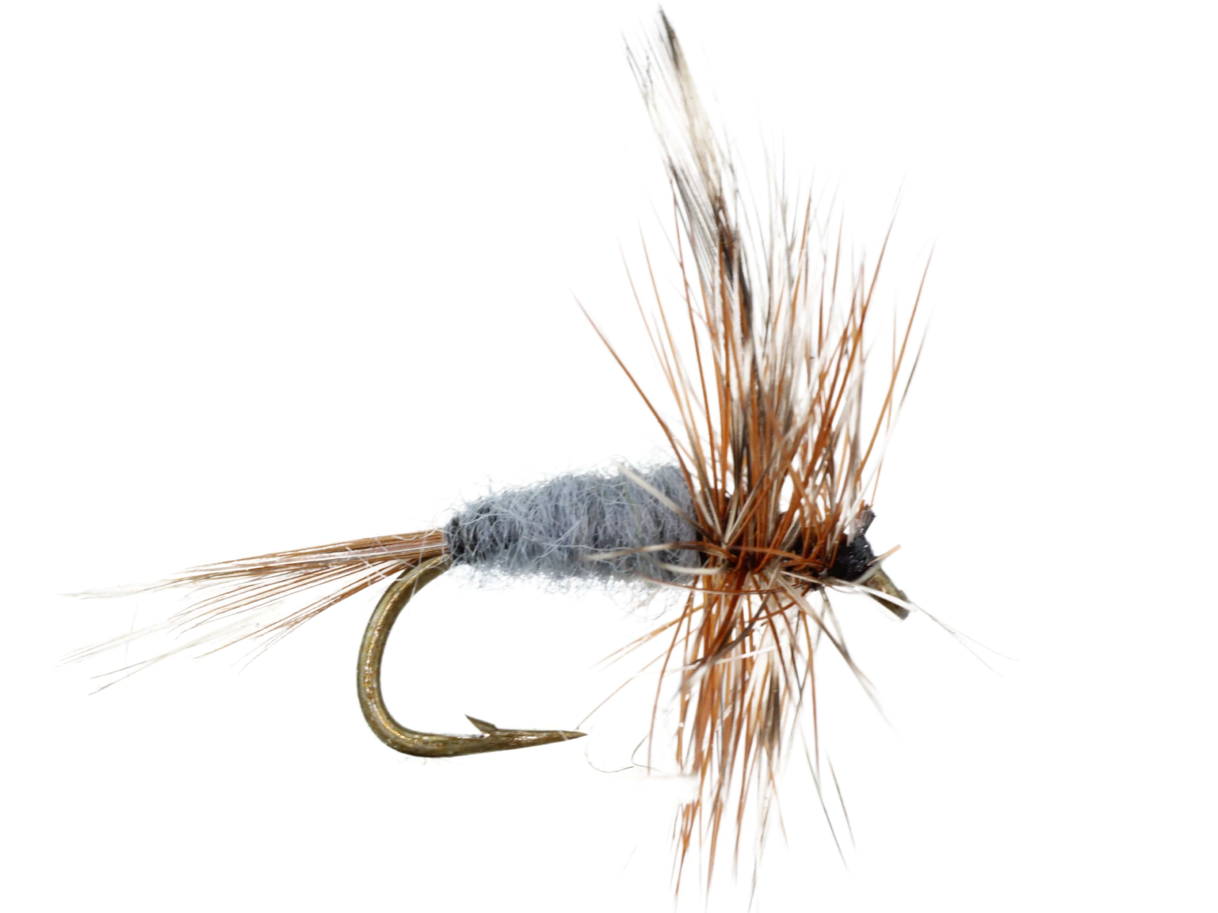 Gray Adams, Size 12 | Qty. 6 | Wild Water Fly Fishing – Outdoor America