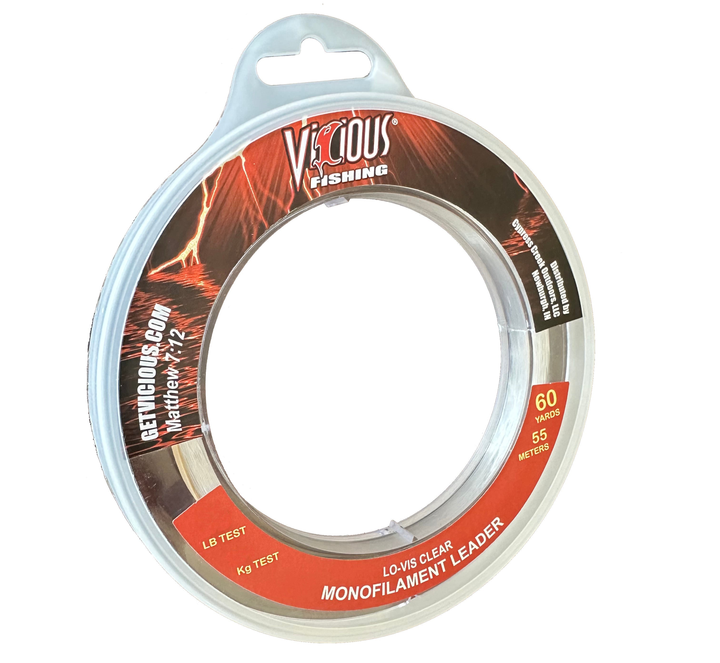 Vicious Mono Leader - 50 Lb Test – Outdoor America