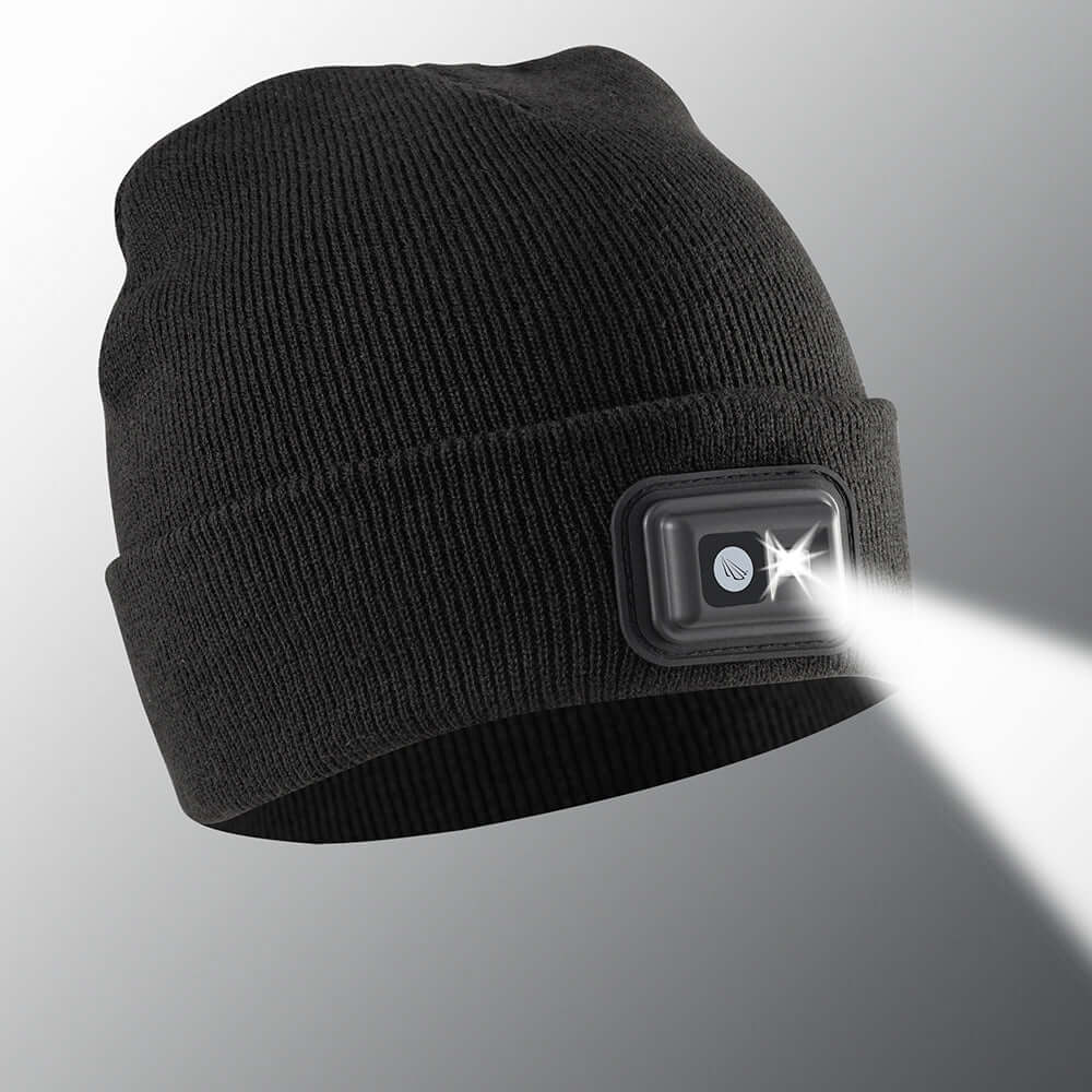 POWERCAP 2.5 Rechargeable Knit LED Lighted Headlamp Beanies – Outdoor ...