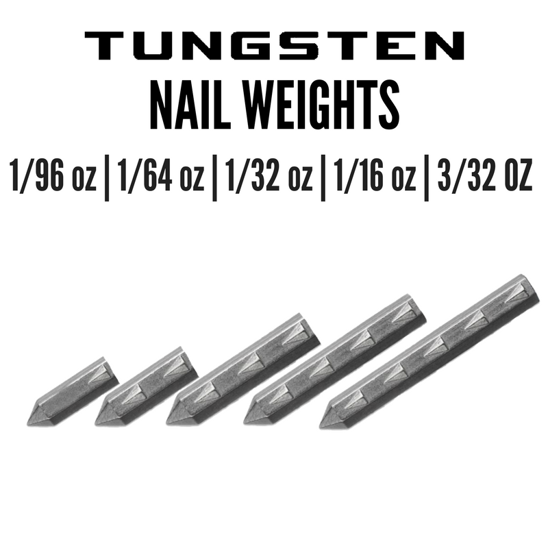 TUNGSTEN NAIL WEIGHTS – Outdoor America