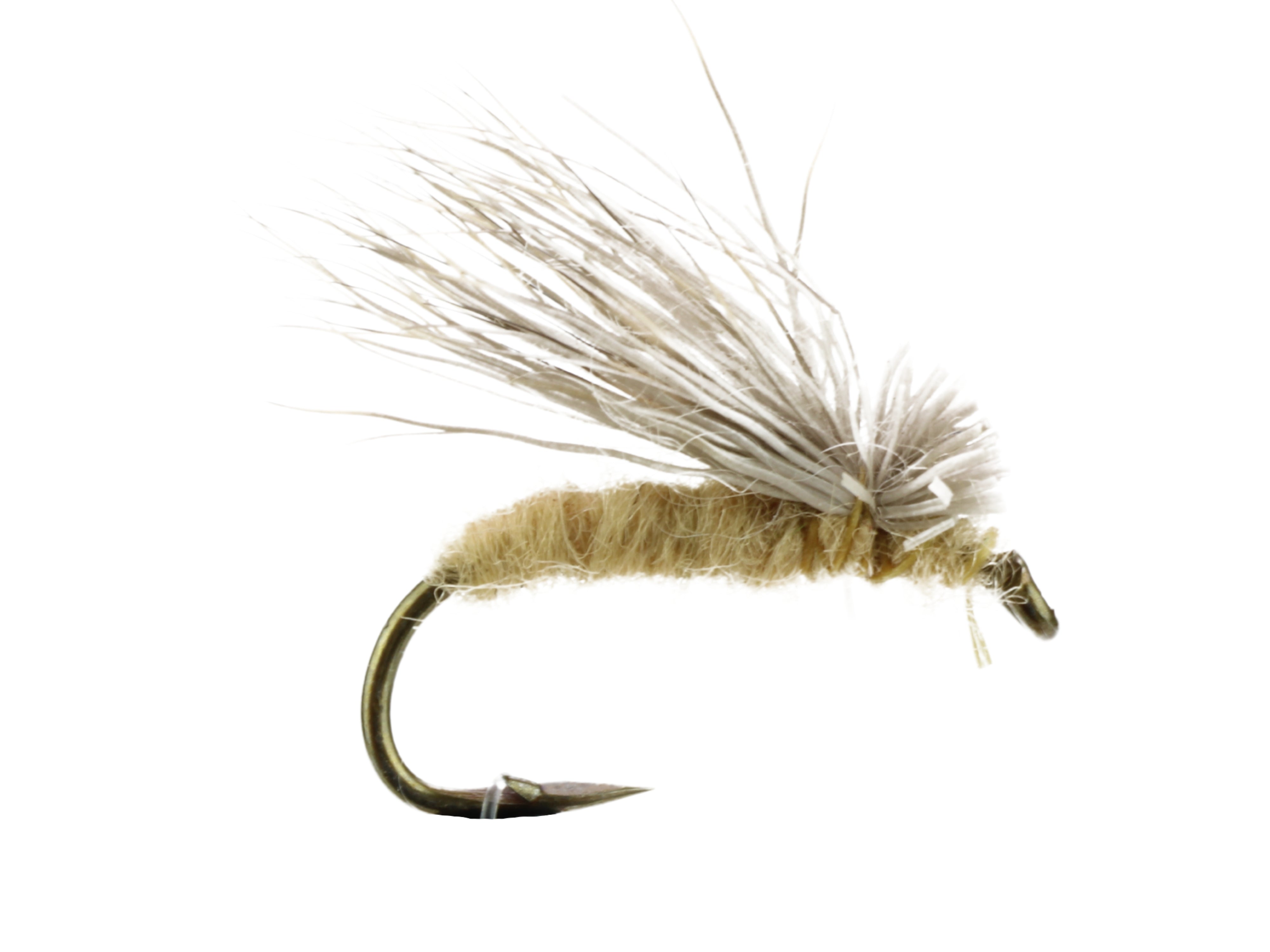 No Hackle Tan Caddis Fly Tying Material Kit, size 12 | Wild Water Fly ...