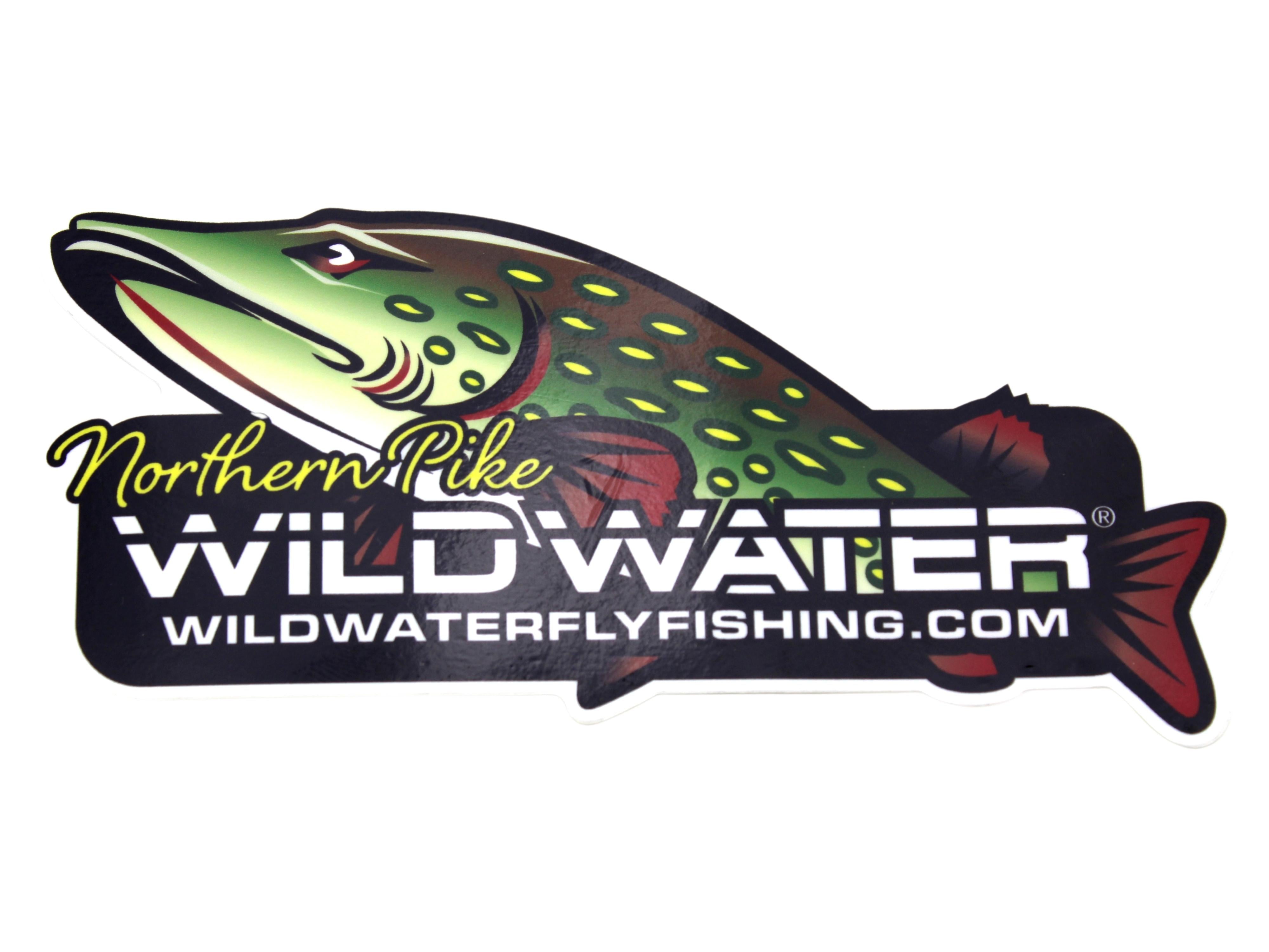 Northern Pike Sticker | Wild Water Fly Fishing – Outdoor America