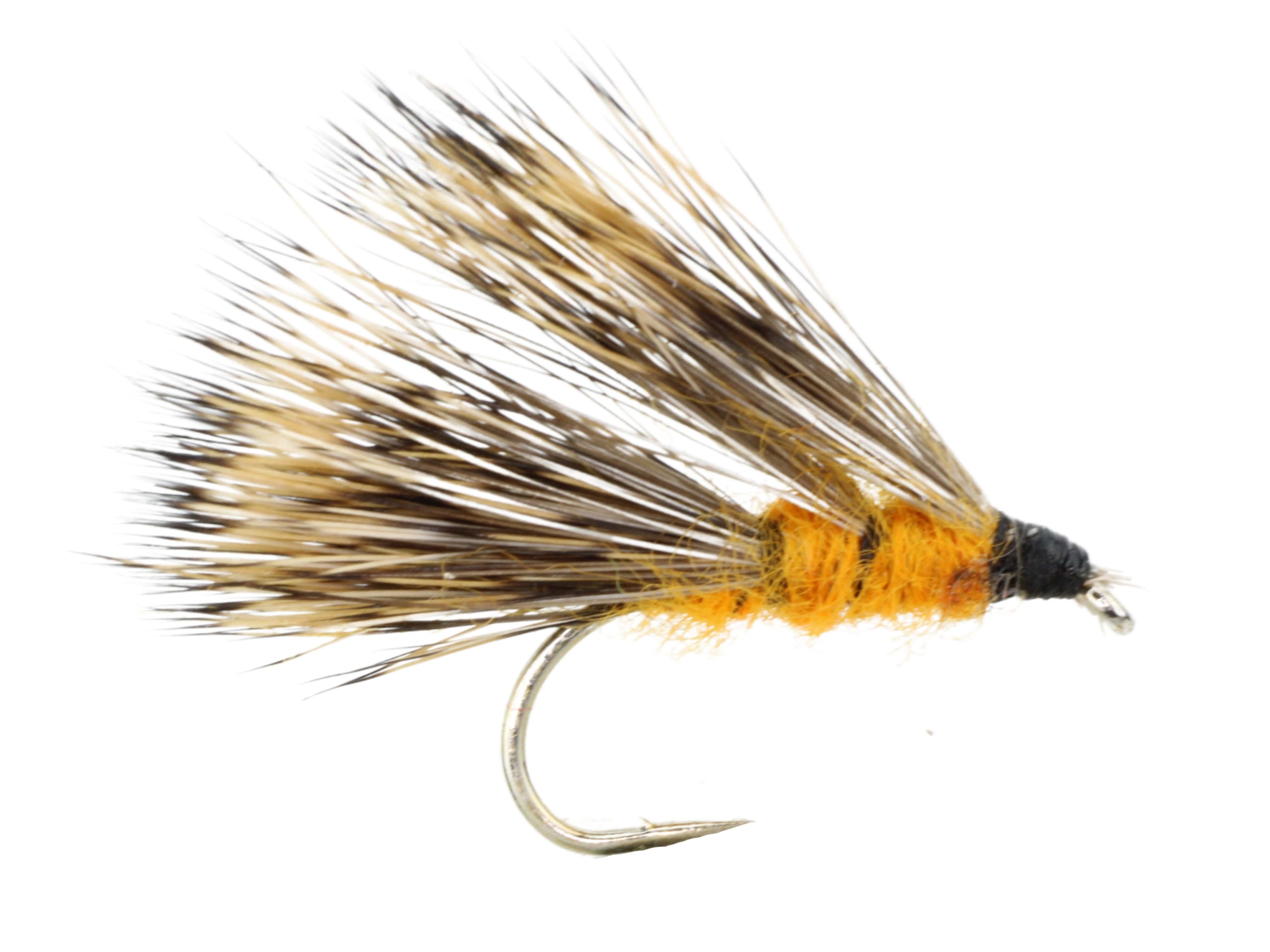 Sedge Hog, Size 12 | Orange | Qty. 6 | Wild Water Fly Fishing – Outdoor ...