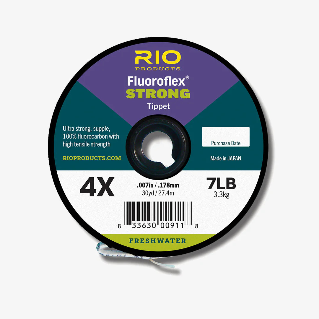 RIO Fluoroflex Strong Tippet - 30 Yard Spools – Outdoor America