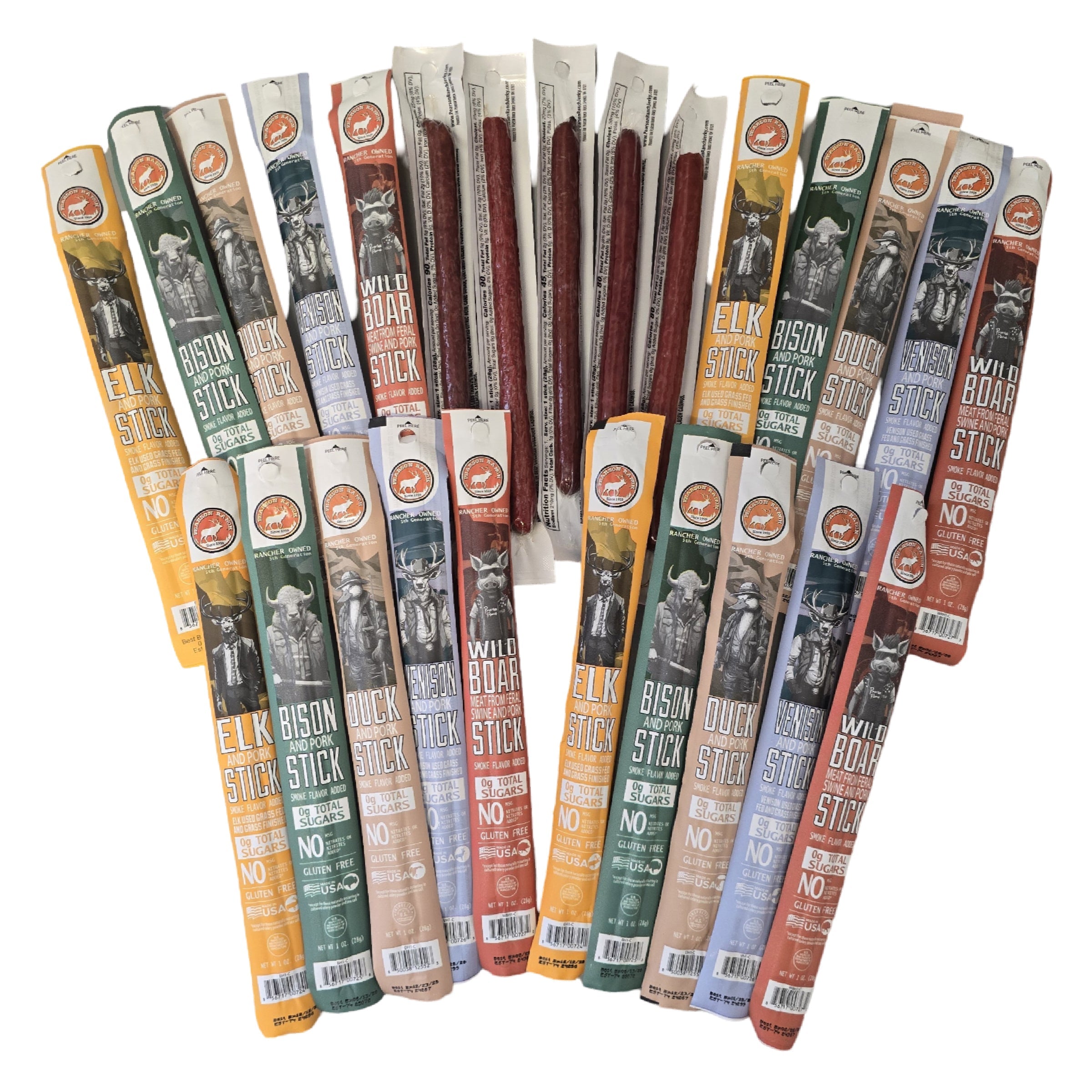 The Snack Attack - Snack Stick Variety Pack – Outdoor America
