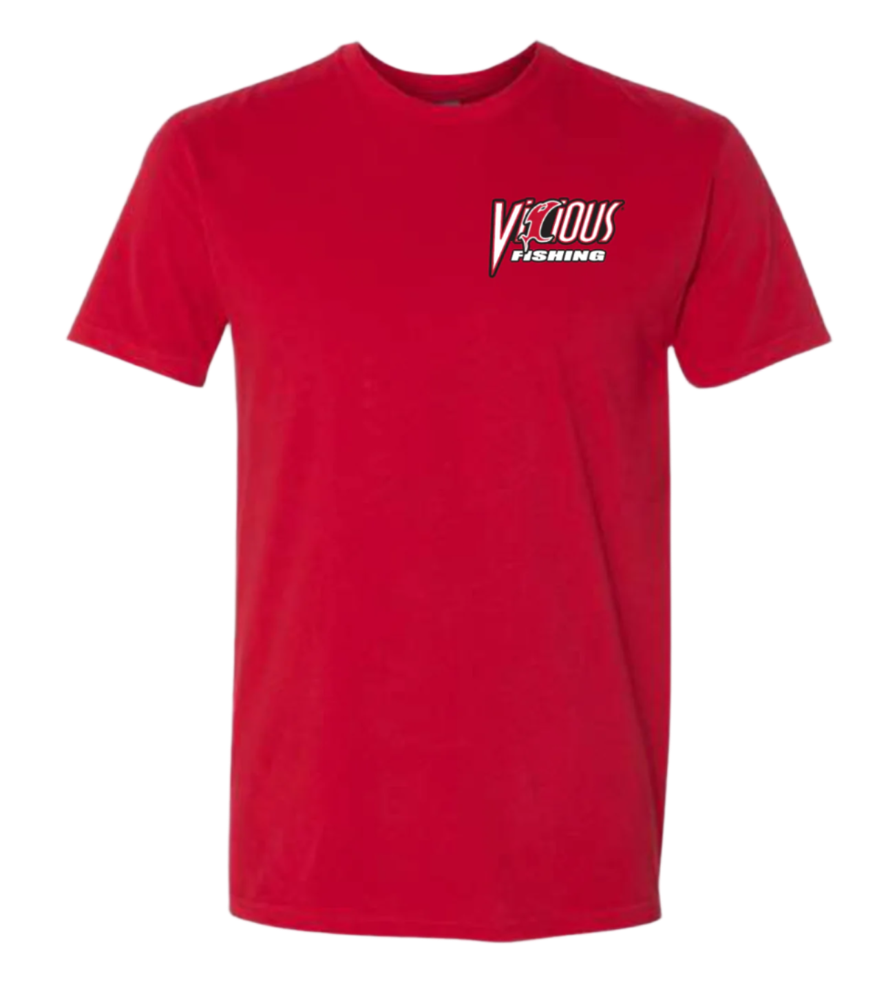 Vicious Classic "Get Vicious" Logo Tee - Premium Red – Outdoor America