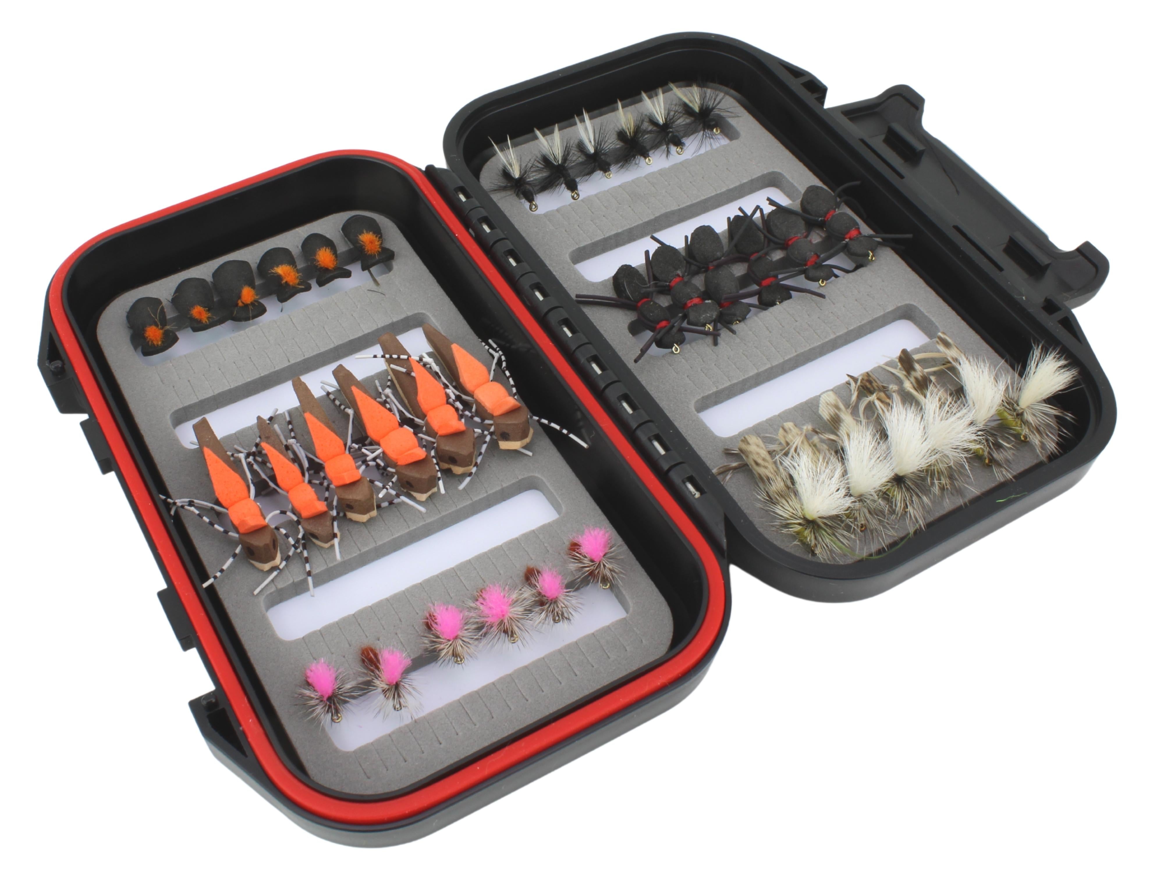 Terrestrial Fly Assortment, 36 Flies | Fly Box | Wild Water Fly Fishin ...