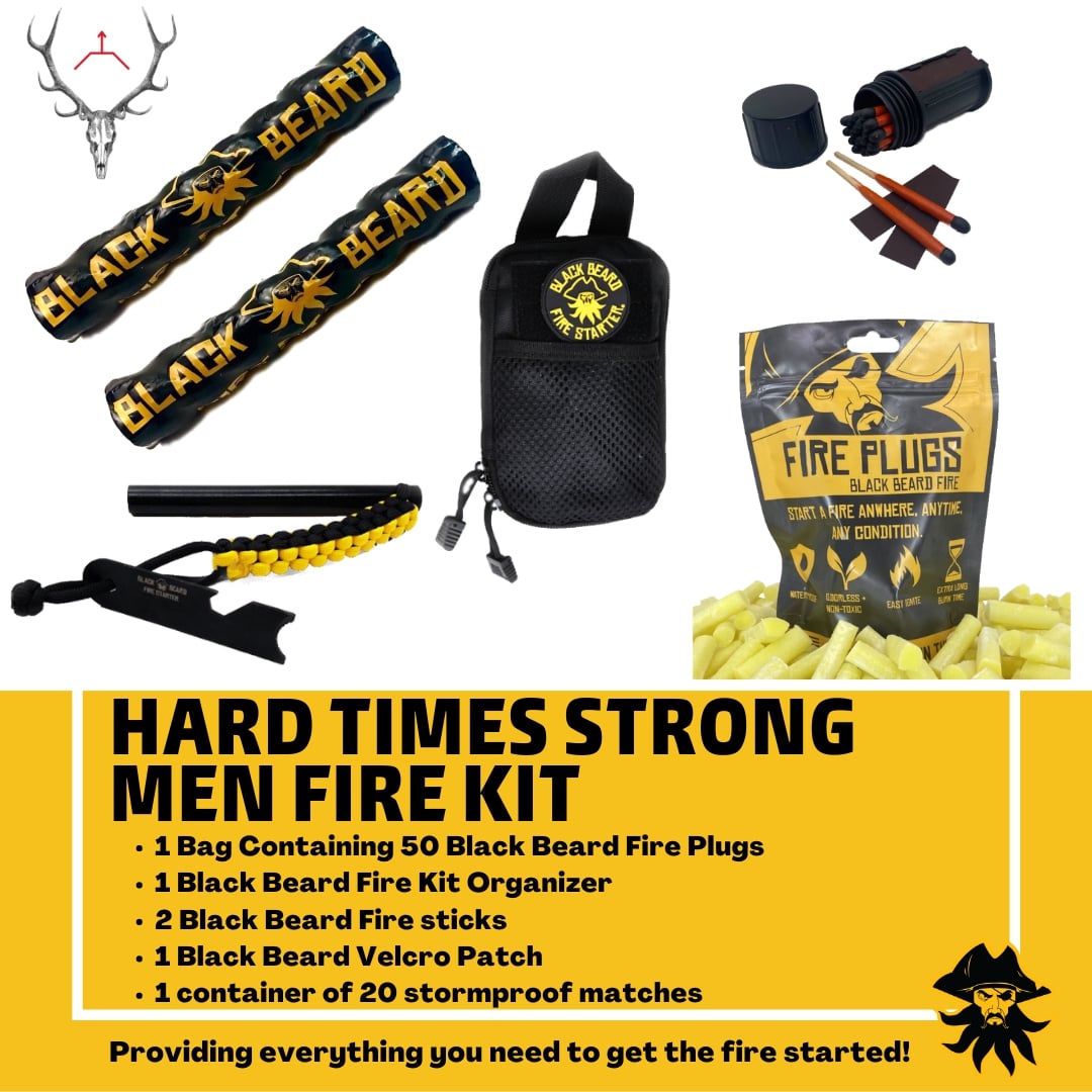 The Hard Times Strong Men | Fire Starter Kit – Outdoor America