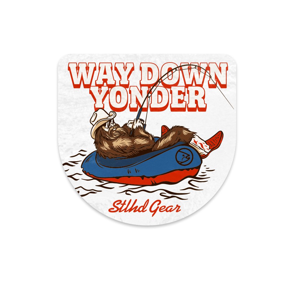STLHD Way Down Yonder Sticker – Outdoor America