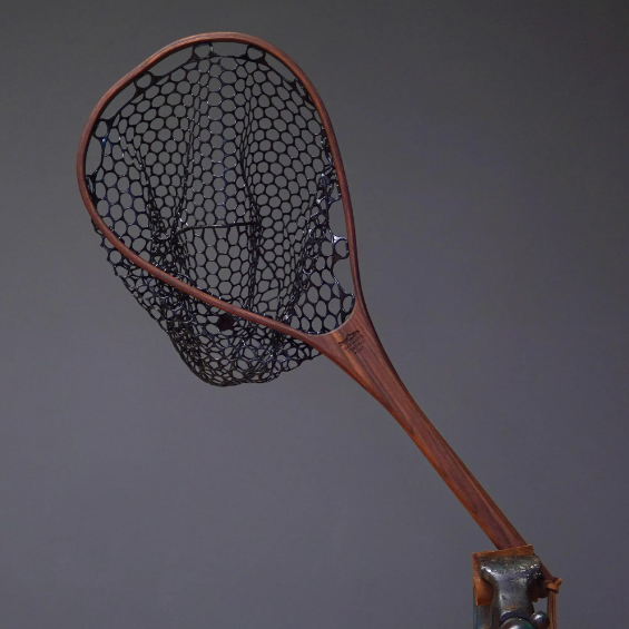 XL 18"x14" - Walnut Fly Fishing Traditional Landing Net - Handcrafted ...