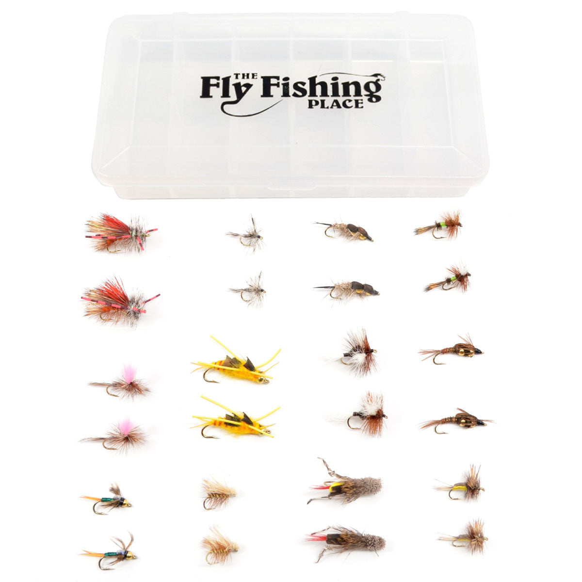 Trout Fly Assortment - Essential Western Dry and Nymph Fly Fishing Fli ...