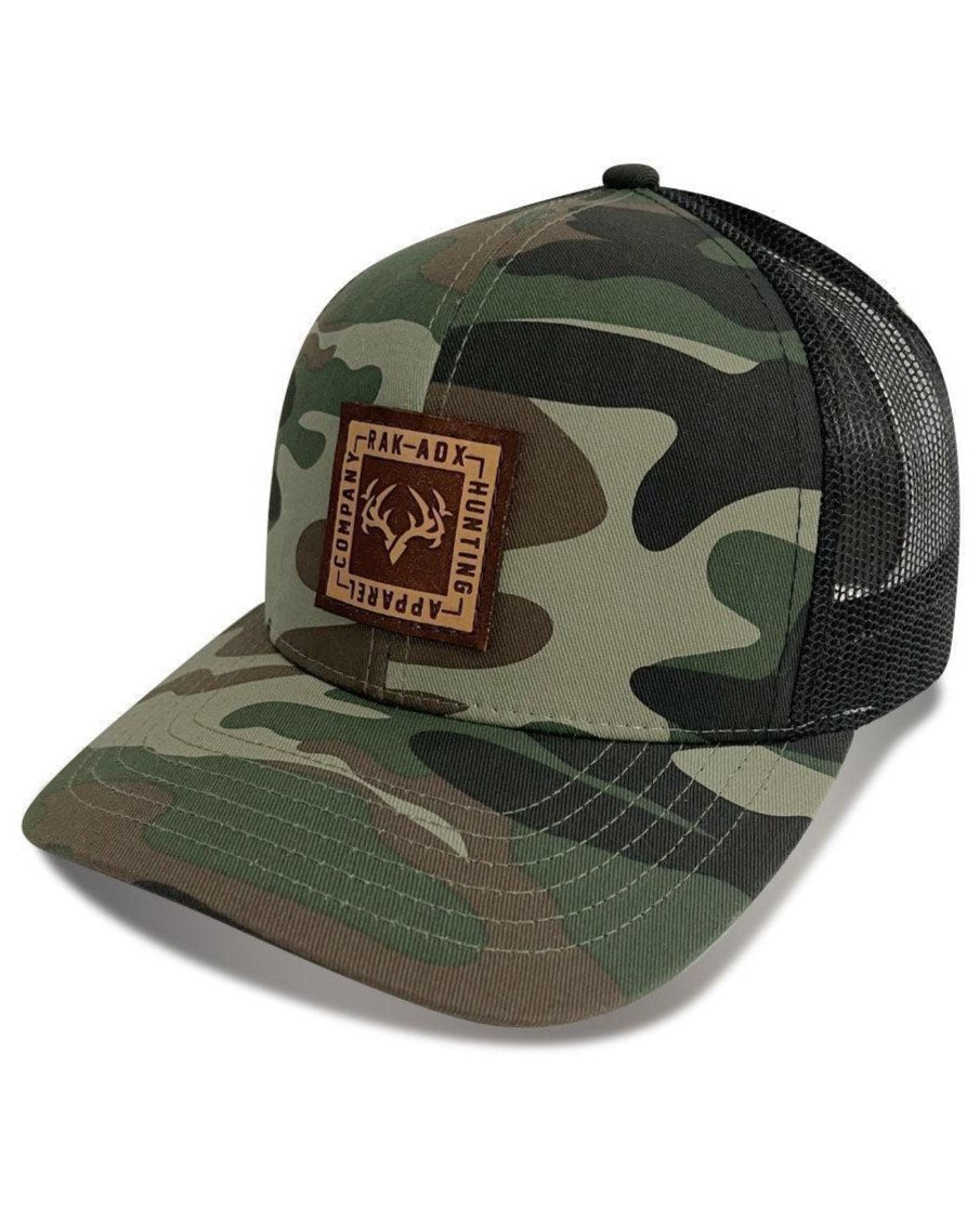 Delta Camo Leather Patch Trucker Hat – Outdoor America