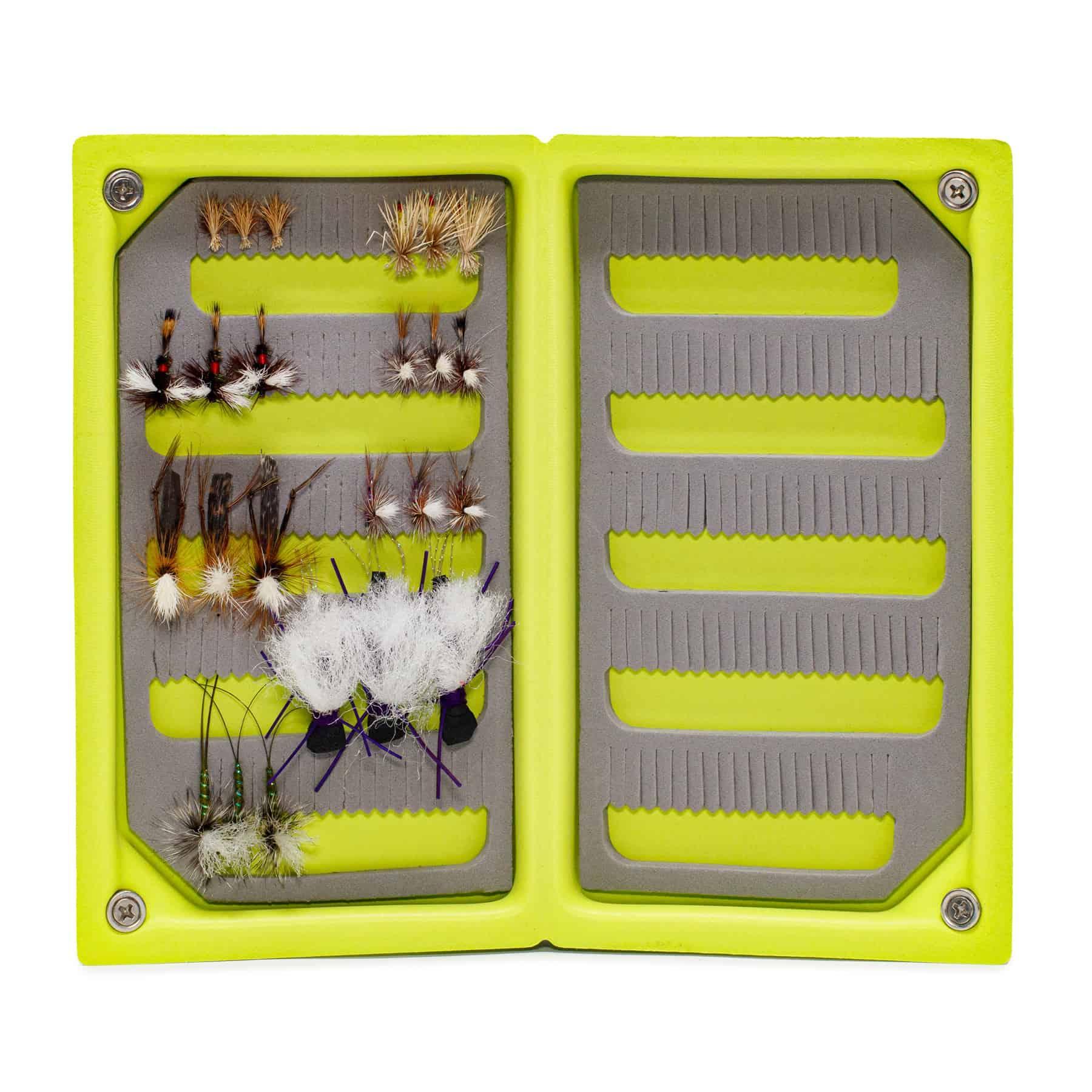 JHFLYCO Loaded Foam Fly Box - Standard Dry Fly – Outdoor America