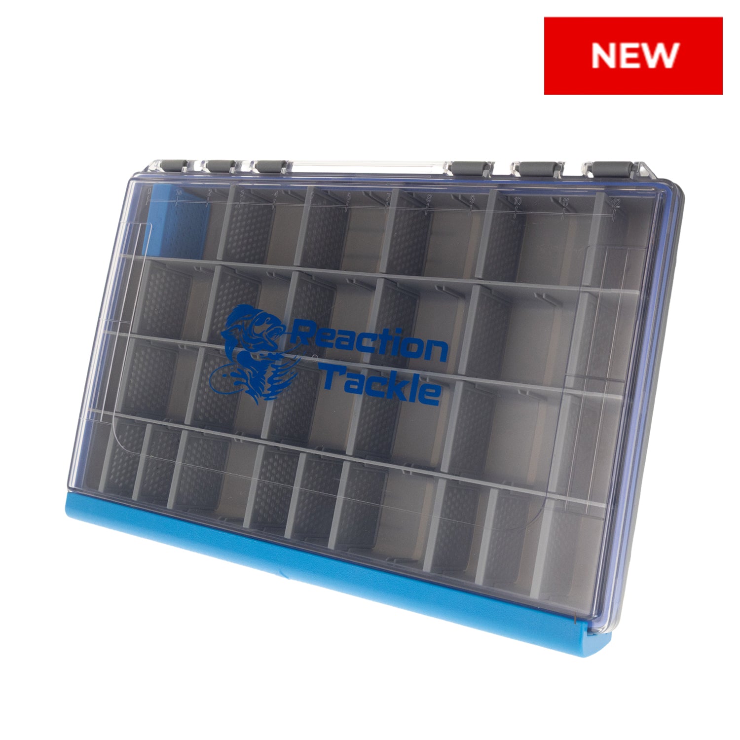 Reaction Tackle Ultra Elite Tackle Tray- Water Resistant with Single C ...